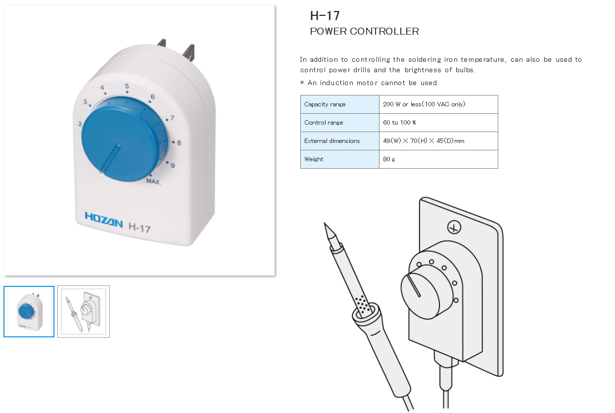 Ichiban Precision Sdn Bhd - Hozan - HOZAN Power Controller